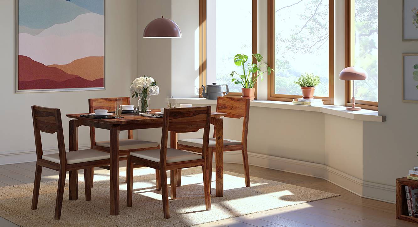 Kerri solid wood dining table store
