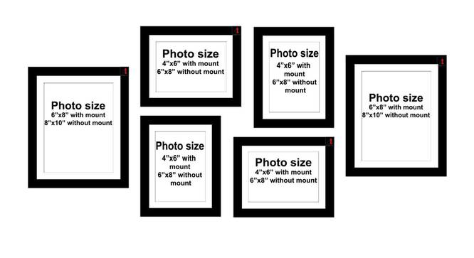 Black Wood Photoframe - Urban Ladder