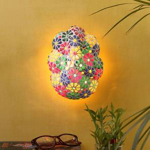 Bela Multicolor Glass Wall Lamp - Urban Ladder