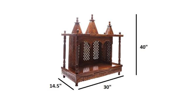Jaya Solid Wood Free Standing Prayer Unit - Urban Ladder
