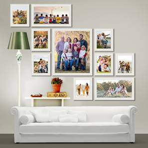 White Synthetic Wood Photoframe - Urban Ladder