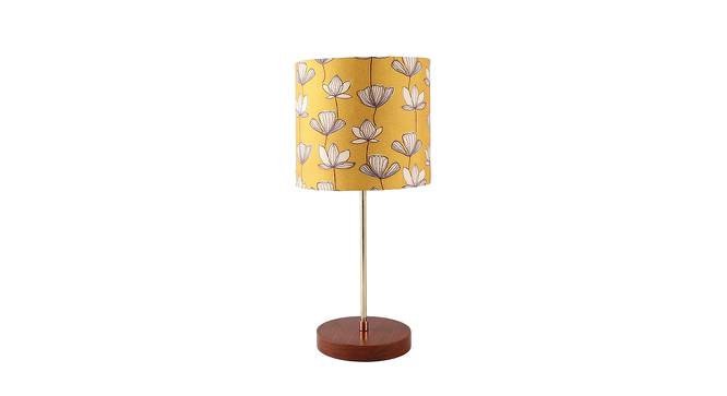 Samuel Mustered Junoon Table Lamp with Alluminium Base - Urban Ladder