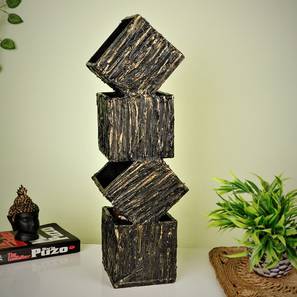 Trishana Table Lamp with Solid Wood Base - Urban Ladder