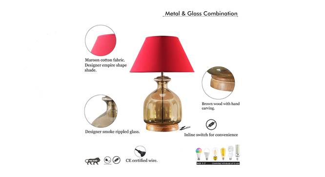 Pearl Glass Table Lamp - Urban Ladder