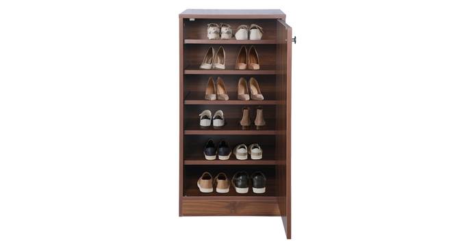 Harmony Engineered Wood Shoe Rack in Walnut Finish - Urban Ladder