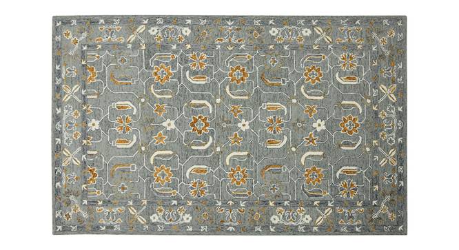 Grey Orange Wool Carpet 8 X 10 Feet - Urban Ladder