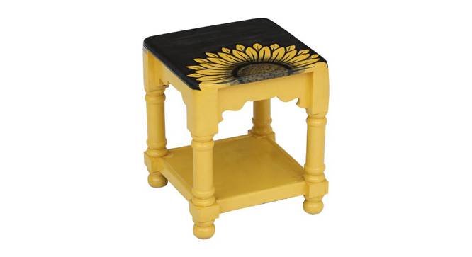 Lysandria Solid Wood Side Table in Painted Finish - Urban Ladder