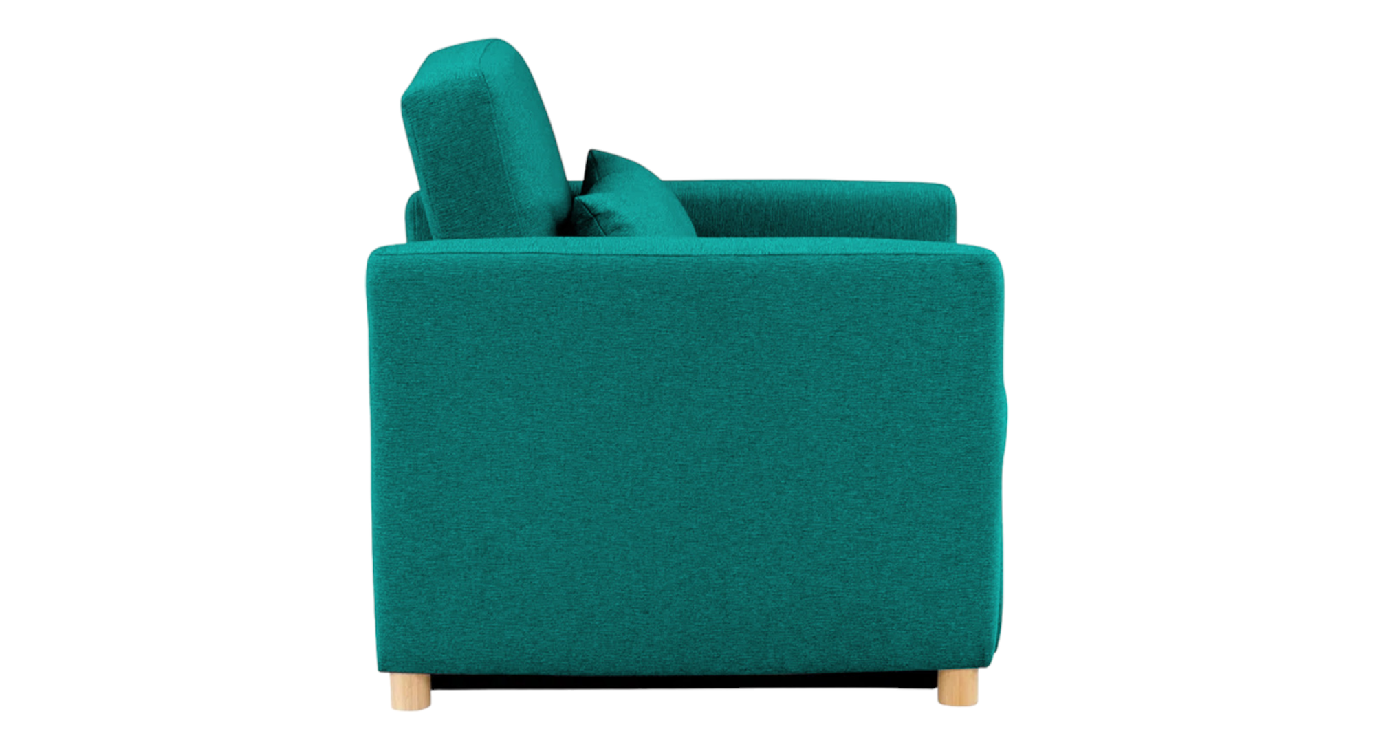 Jernell 1 Seater Fold Out Sofa cum Bed In Turqouise Blue - Urban Ladder