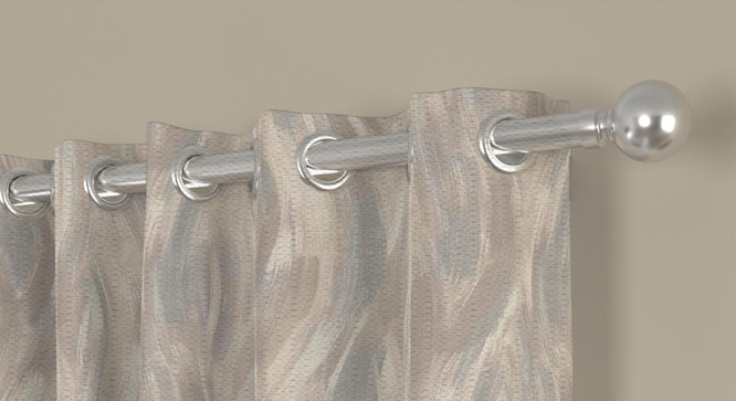 Beige Polyester Window Curtain - Urban Ladder