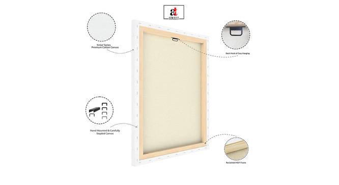 Bennett Multi Fabric Wall Art - Urban Ladder