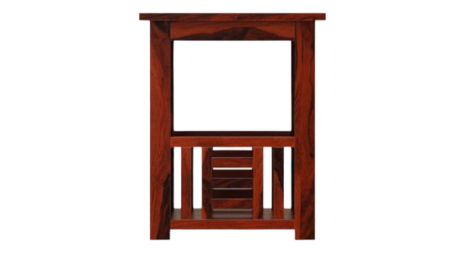 Java Solid Wood Side Table in Honey Finish - Urban Ladder