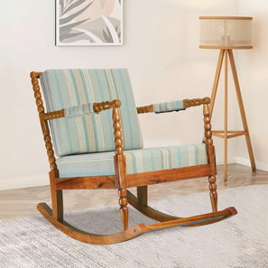 Lounge Chair in Multi Fabric - Urban Ladder