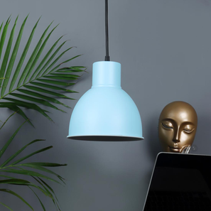 1965 Monging Blue Hanging Lamp - Urban Ladder