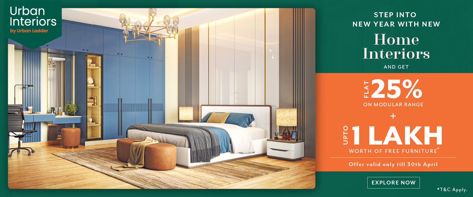 Up to 70% off on Furniture | Full House Sale - Urban Ladder