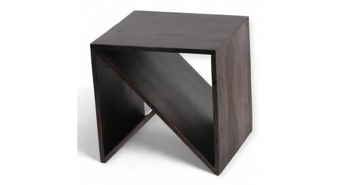 Noah Sheesham Wood Corner Table in Mahogany Finish Urban Ladder